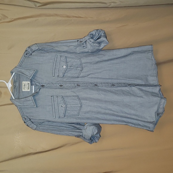 PD&C | Shirts | Mens Pdc Collar Button Down Long Sleeve Shirt Sz Lg ...